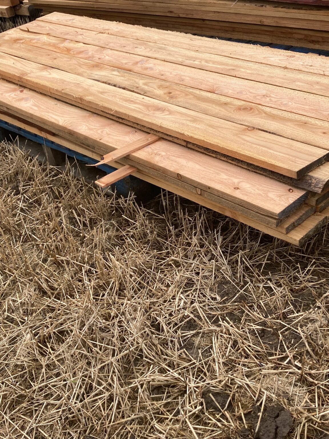 Yorkshire board 150mm wide (untreated) - Northumberland Logs