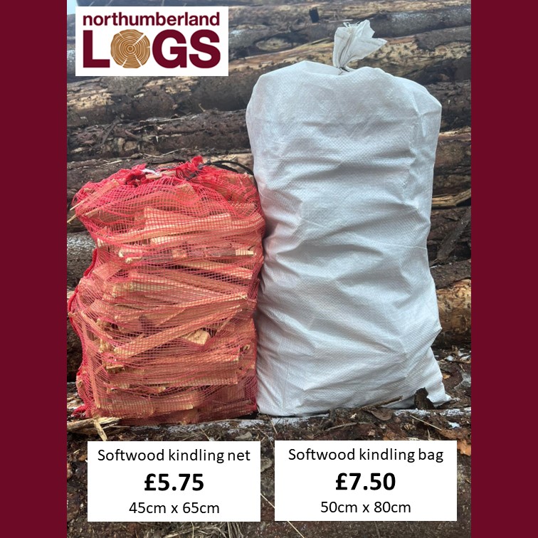 Softwood kindling - Northumberland Logs